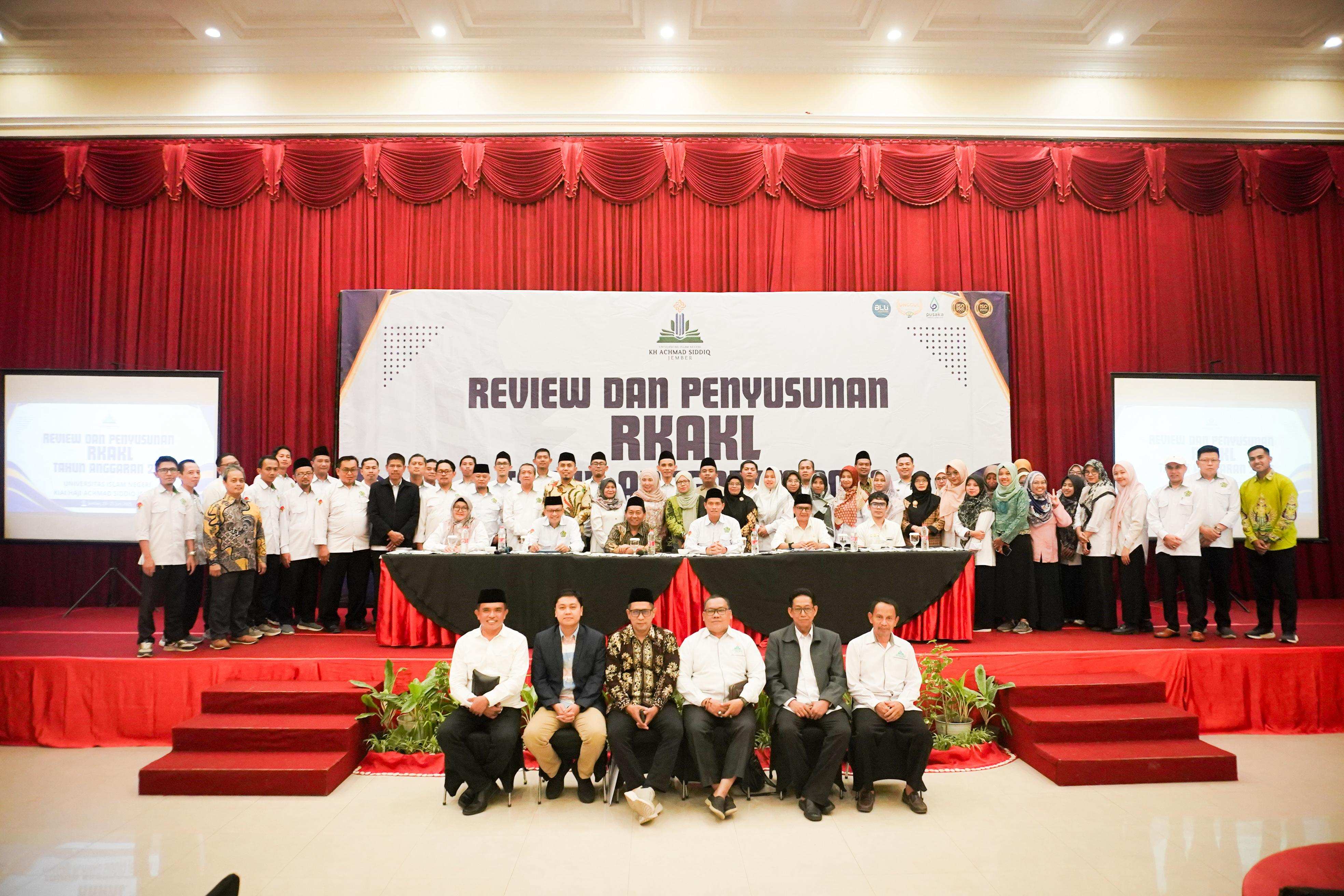 UIN KHAS Jember Selenggarakan Review dan Penyusunan RKAKL Tahun 2026 ...