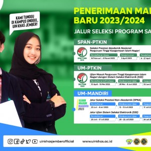 Sebanyak 7674 Pendaftar UIN KHAS Jember, Hanya 1613 Mahasiswa yang Diterima | Universitas Islam ...