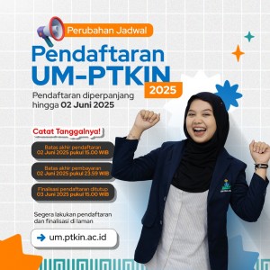 UM-PTKIN 2025 Diperpanjang, Peluang Semakin Besar Bergabung Ke UIN KHAS Jember | Universitas ...